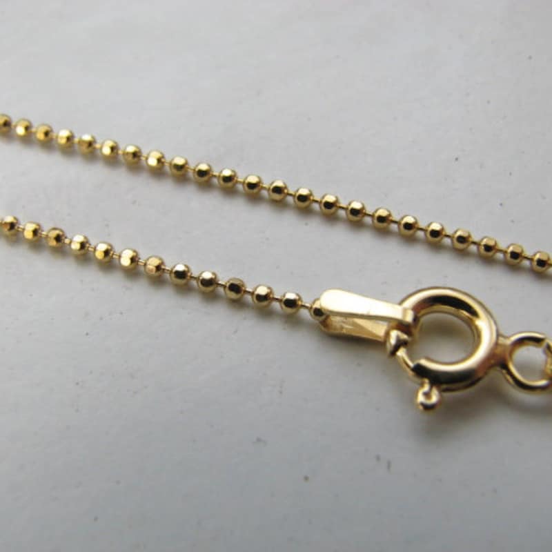 Faceted Ball Chain - Etsy