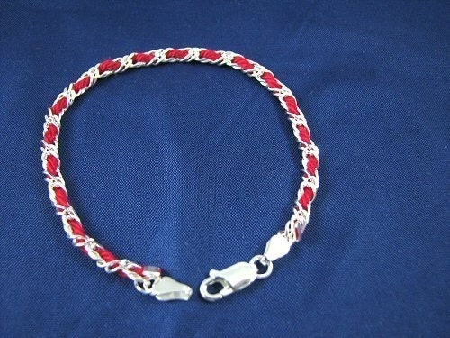 The Original Kabbalah Red String Bracelet Sterling Silver 9 Inch - Etsy