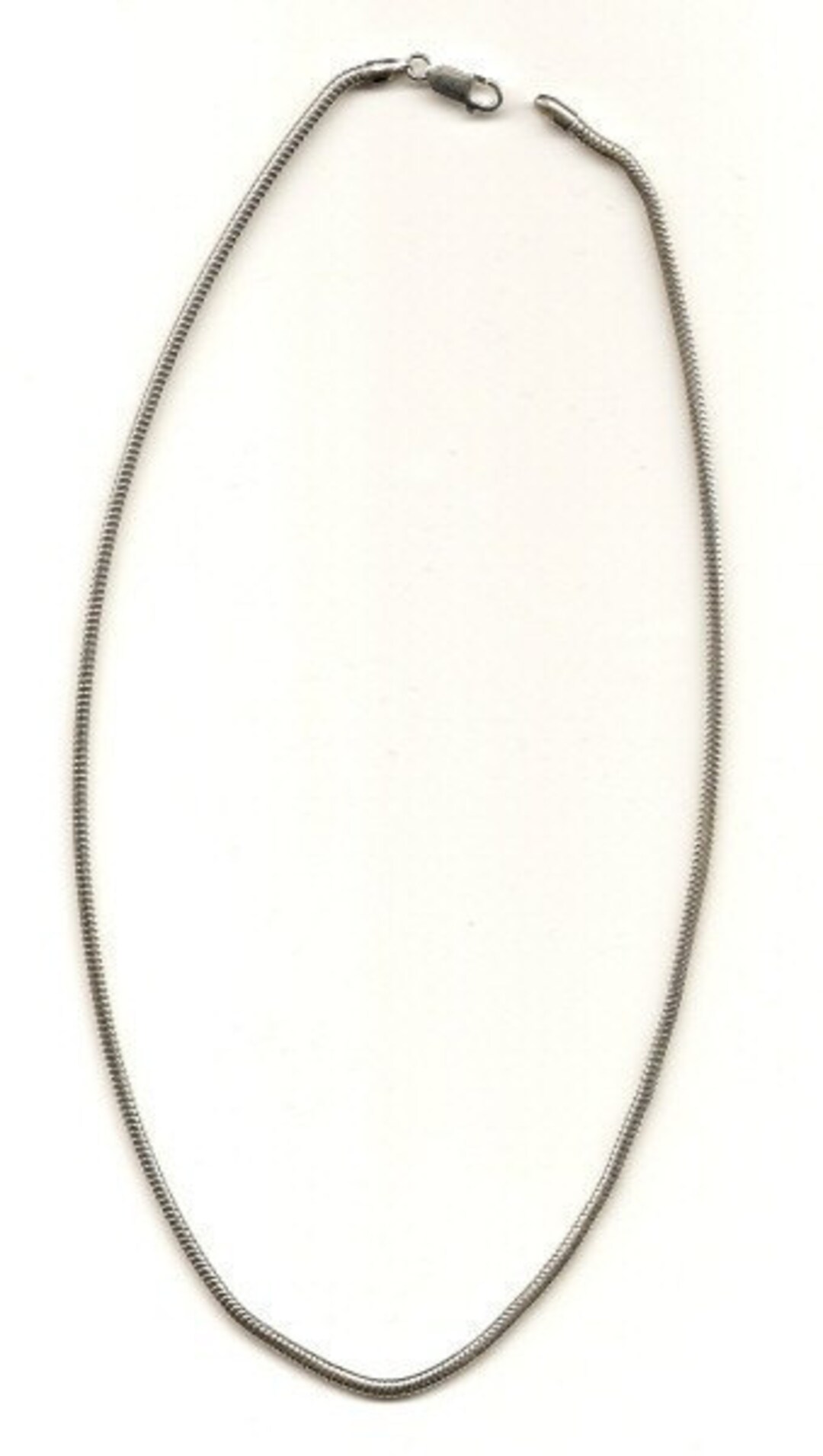 36 Inch Long Sterling Silver 2.5mm Snake Chain for Types of Charms and ...