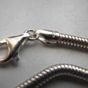 5mm Snake Chain Necklace 20 Inch Sterling Silver Heavy Weight Silver ...