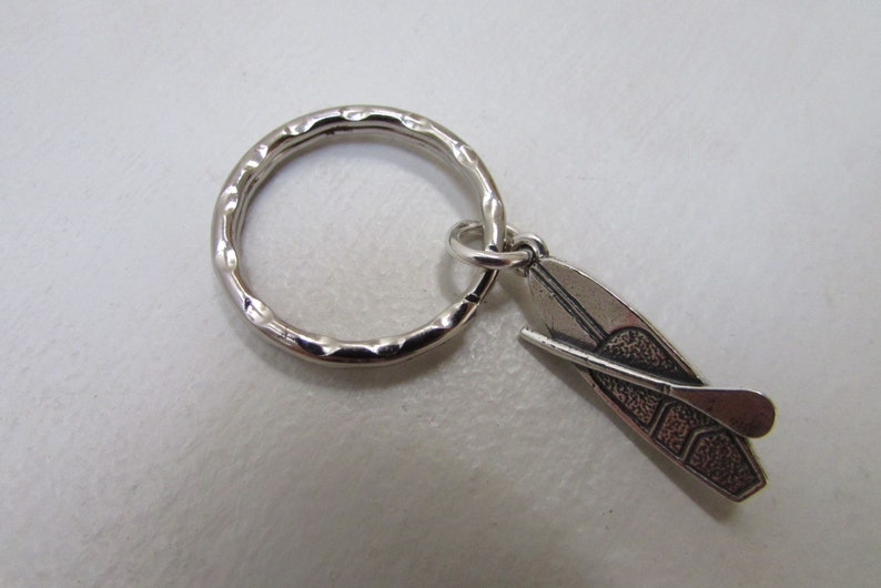 Stand up Paddle Board Key Ring , SUP Pendant on Key Chain, 925 Sterling ...
