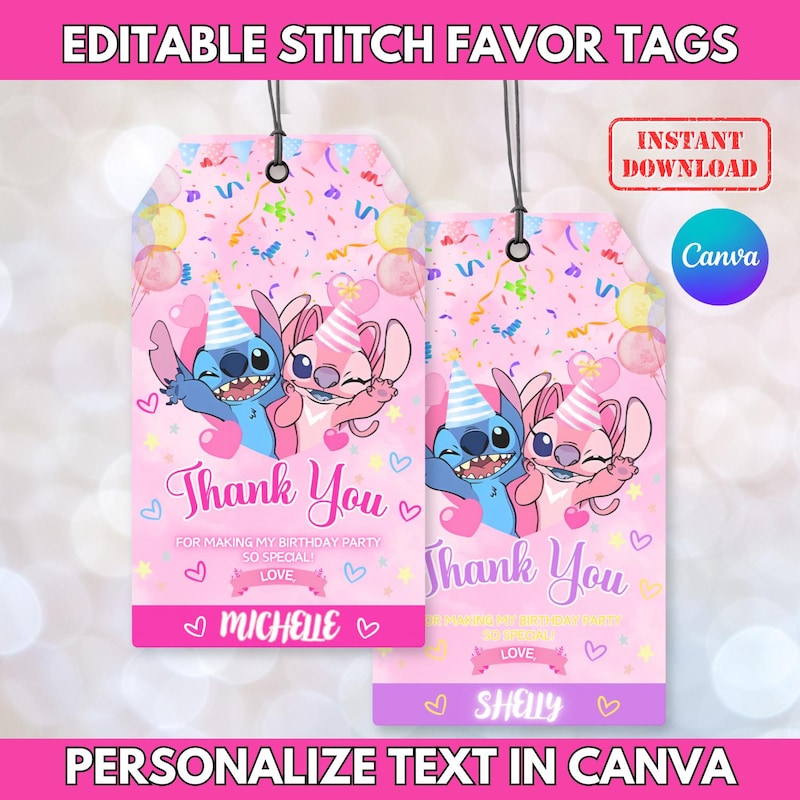 Party Favor Card Stitch - Etsy
