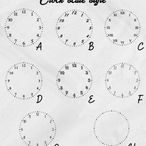 Custom Wall Clock With Picture, Personalized Name Clock, Home ...