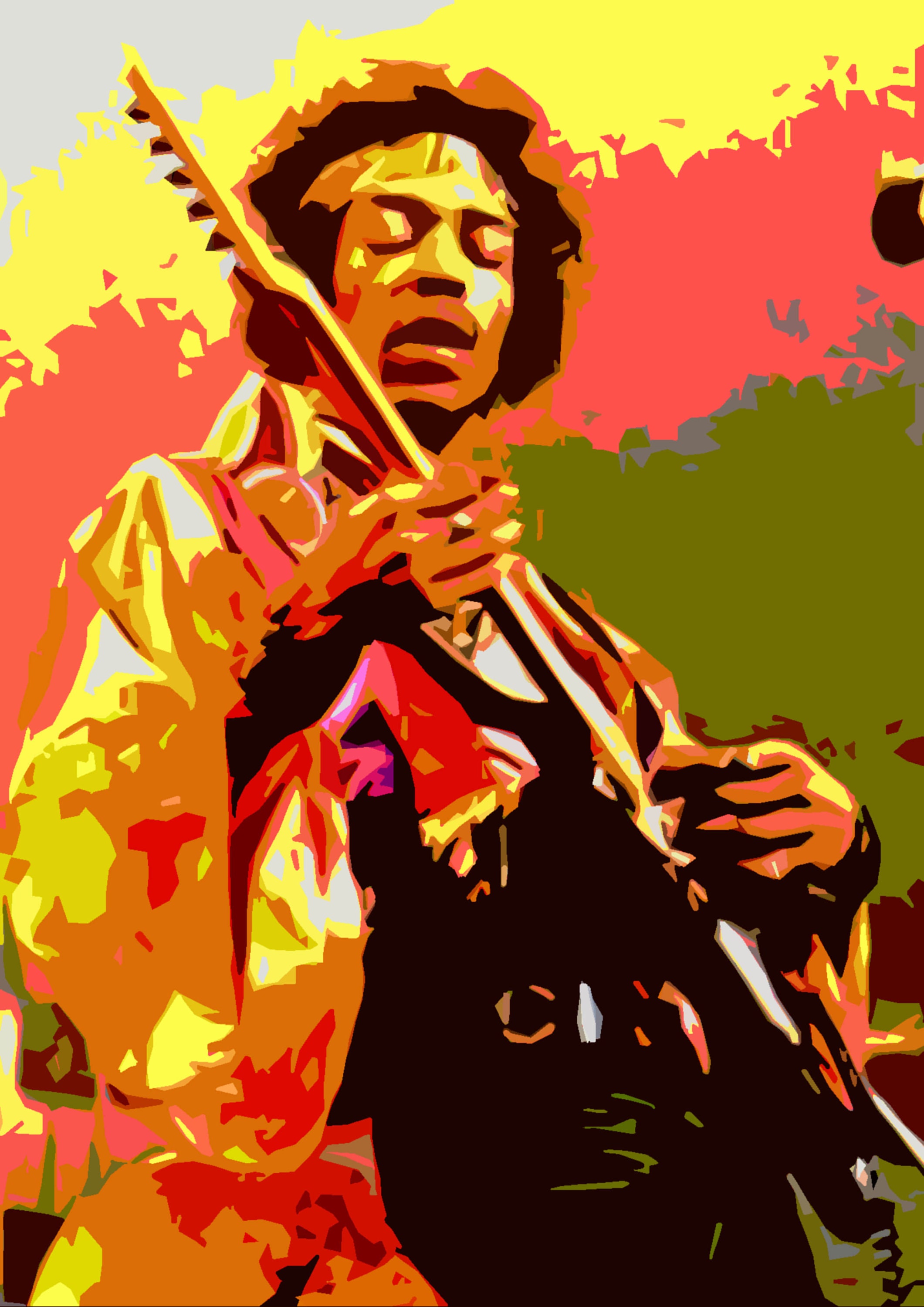 Jimi Hendrix Art
