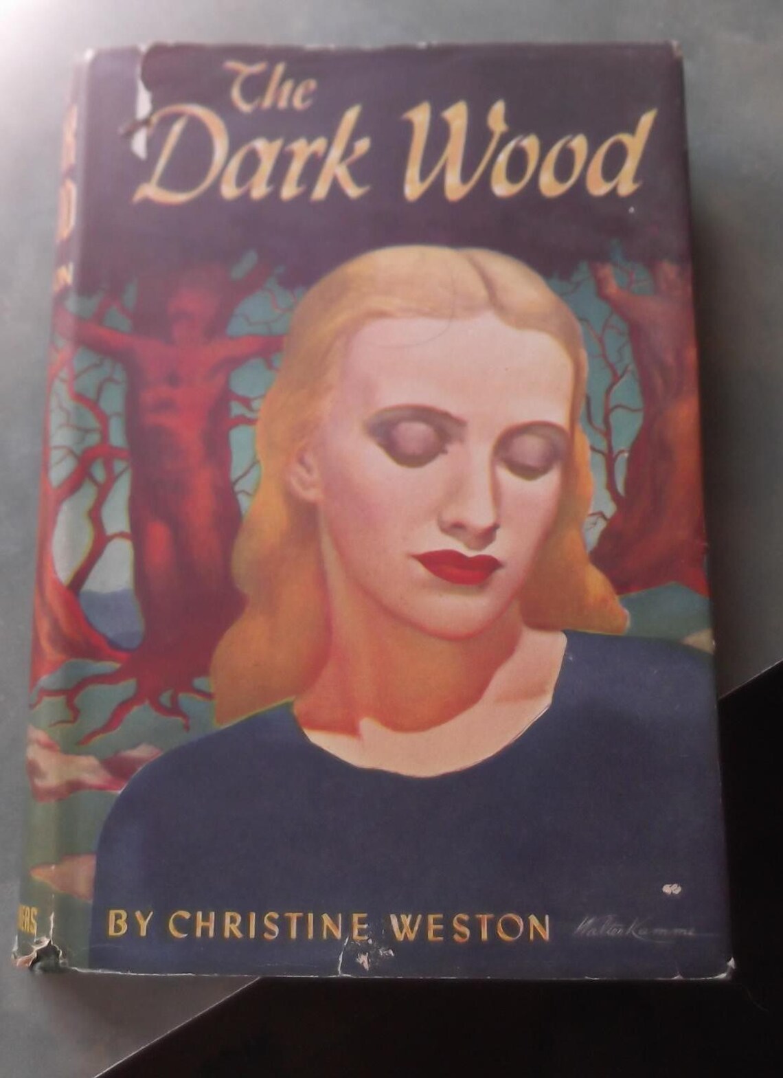 The Dark Wood--vintage HB Book W/ Dj--by Christine Weston--1946 - Etsy