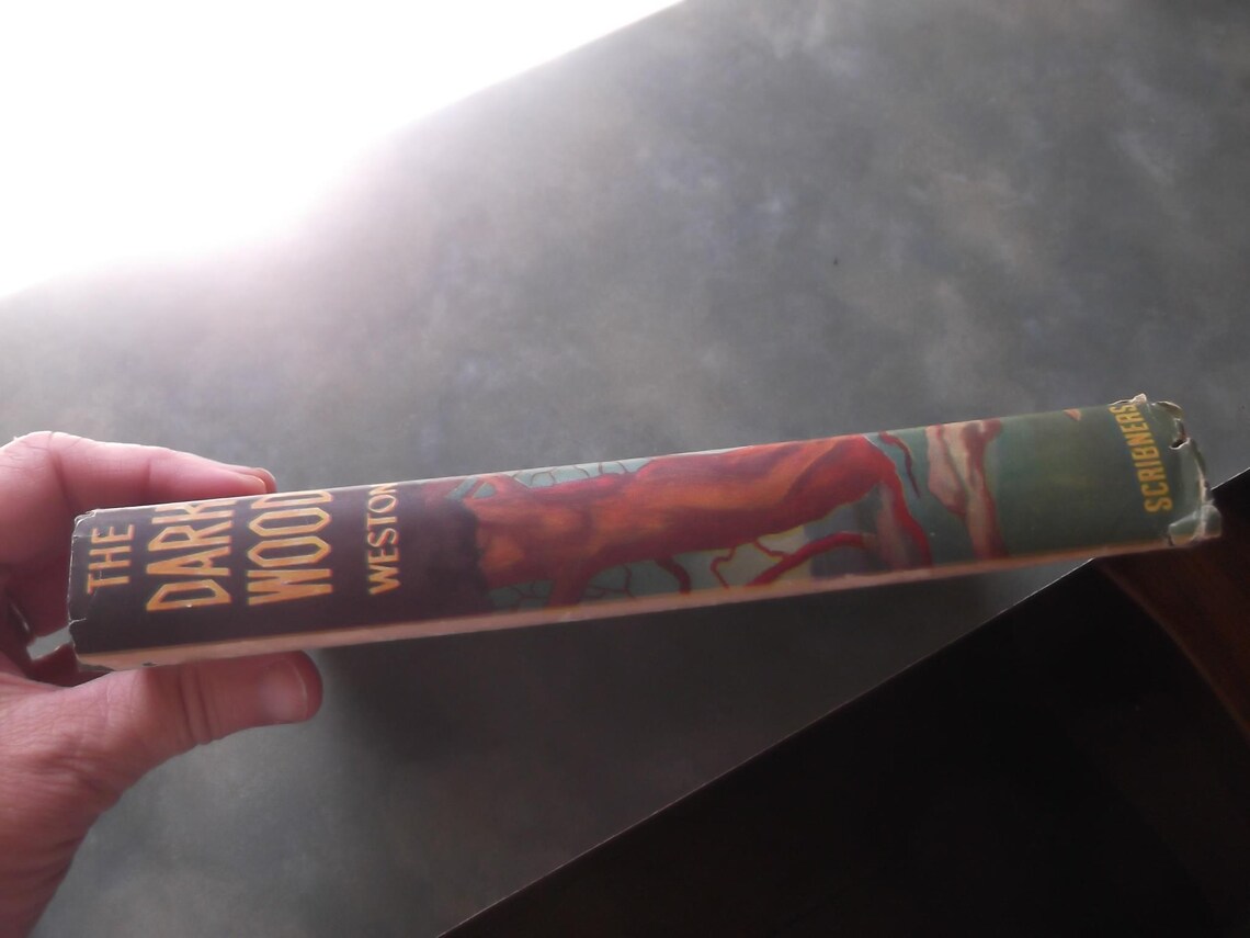 The Dark Wood--vintage HB Book W/ Dj--by Christine Weston--1946 - Etsy