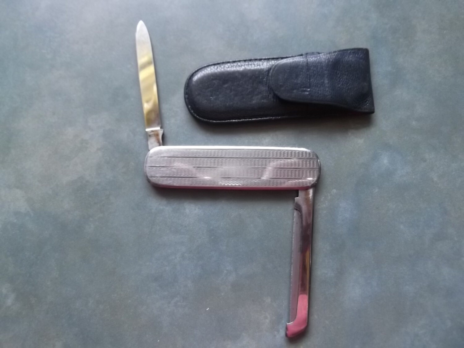 Vintage Advertising Knife With Sheath ASTA Company-stamp Os - Etsy