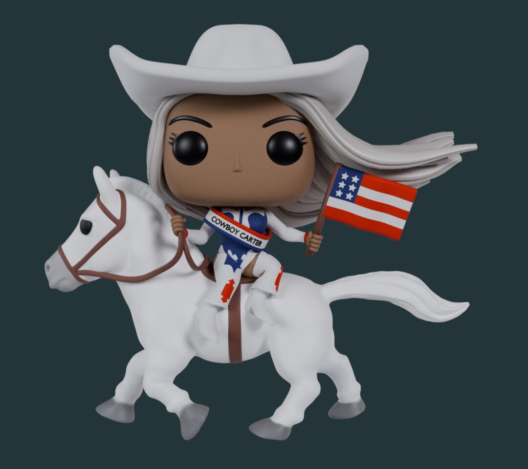 Custom Funko Pop Beyonce Cowboy Carter - Etsy