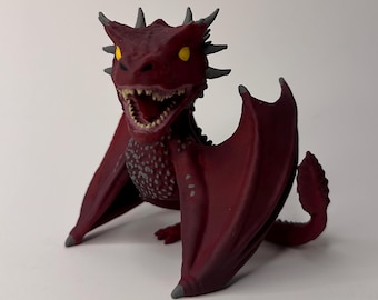 Custom Funko Pop of She Dragon Meleys Also Known as the Red Queen Funko ...