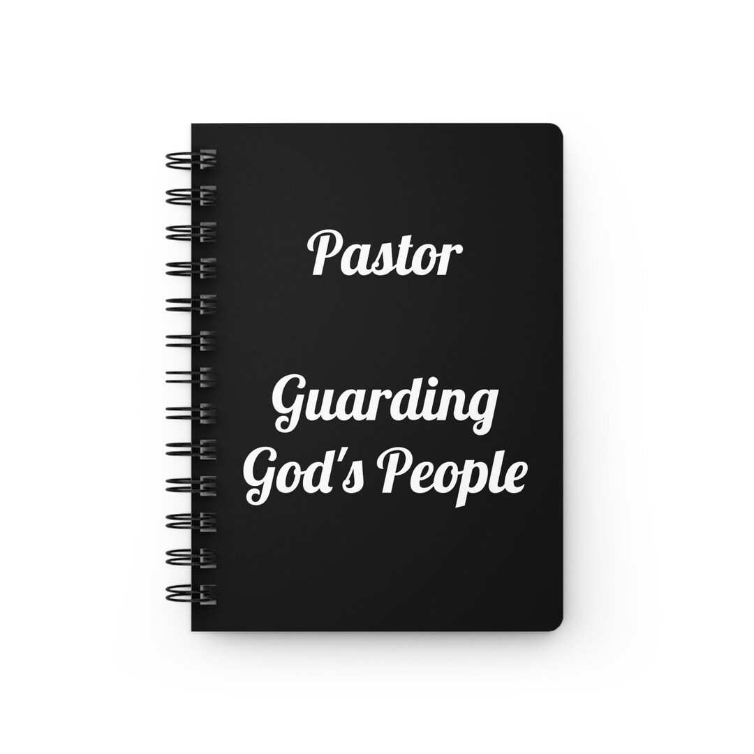 Pastor Beautiful Saved Blessed Spiral Bound Journal - Etsy