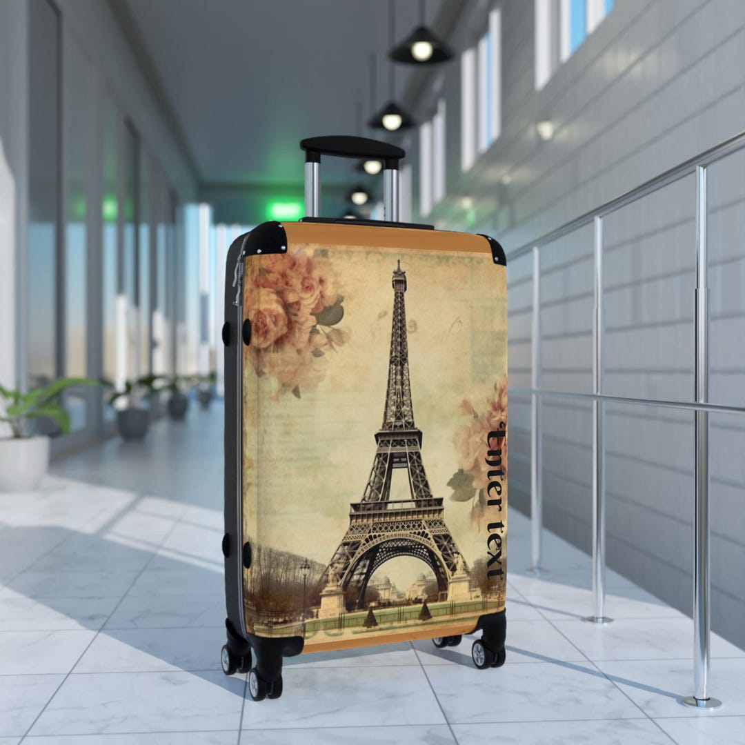 Adventurer's Dream: Paris Eiffel Tower Spinner Suitcase, Stylish ...