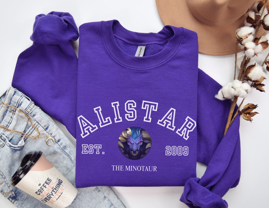 Alistar Sweatshirt, League of Legends Sweater, Cozy Gamer Jumper, Lol ...