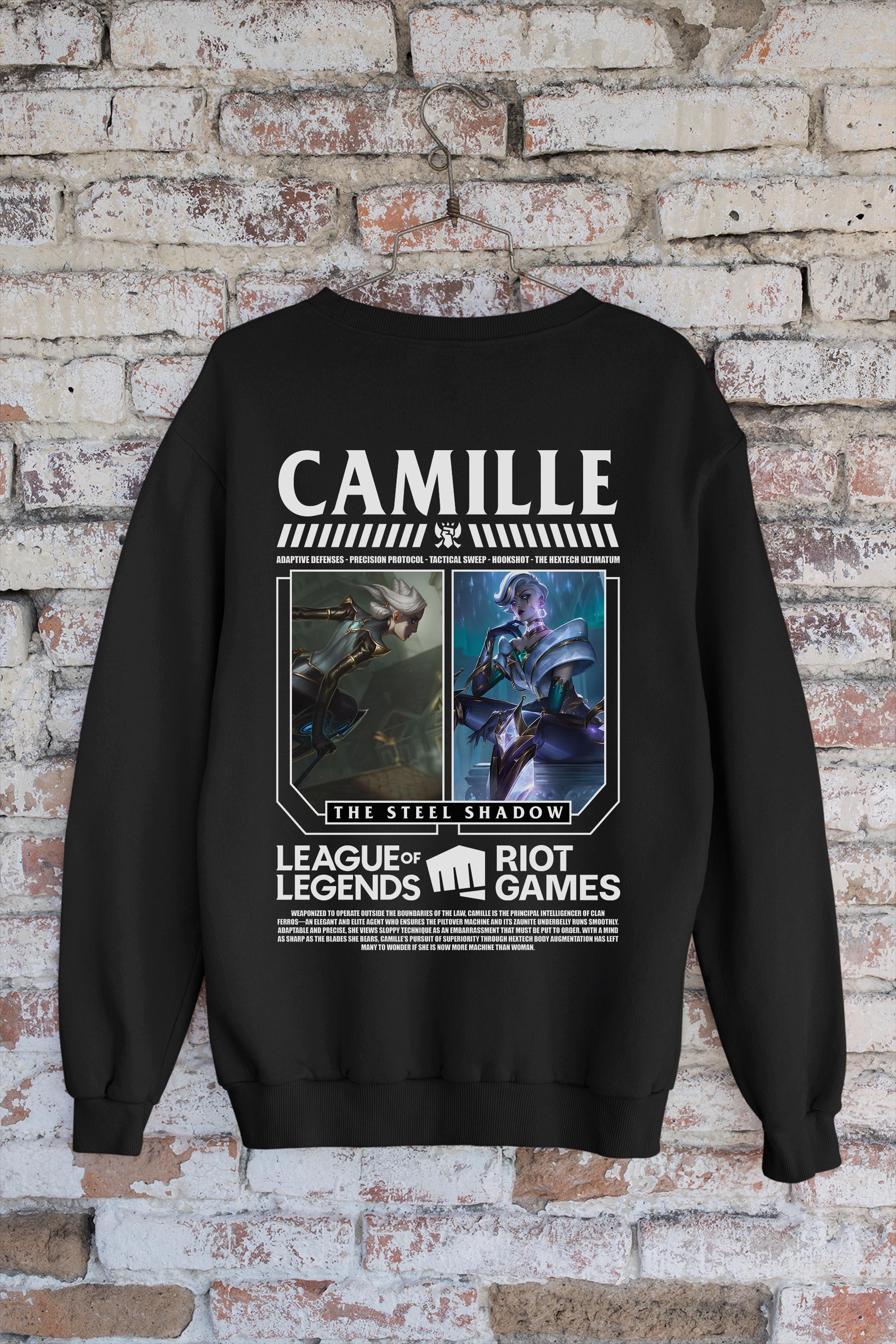 Camille League of Legends Sweatshirt | Unisex Gaming Pullover ...