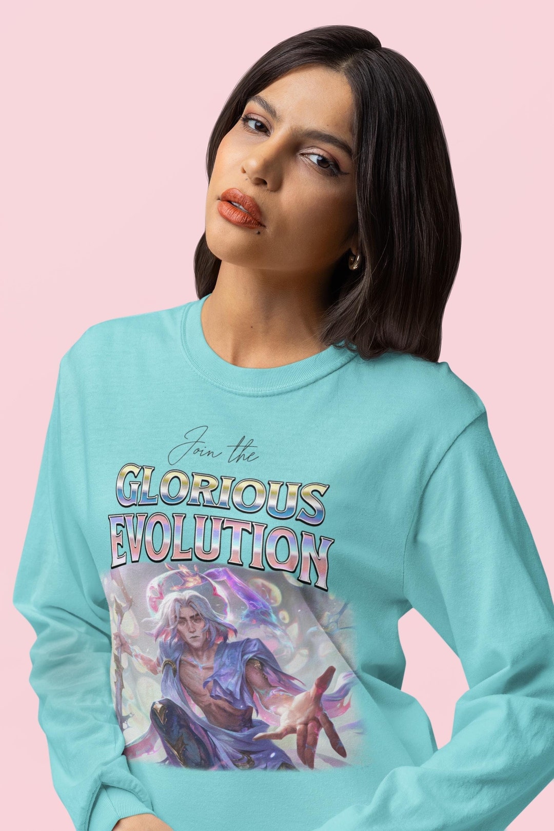 League of Legends Viktor Arcane Unisex Lightweight Crewneck Sweatshirt ...