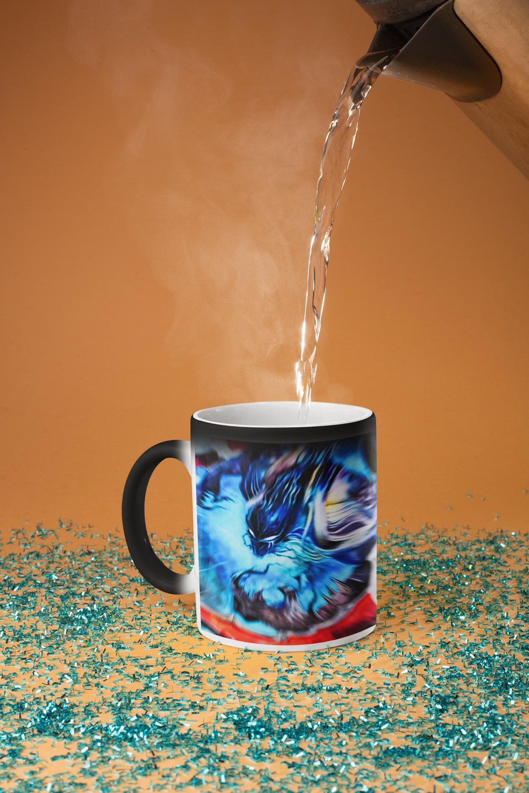 Magic Color Changing Mug Nocturne League of Legends, Heat Activated Cup ...
