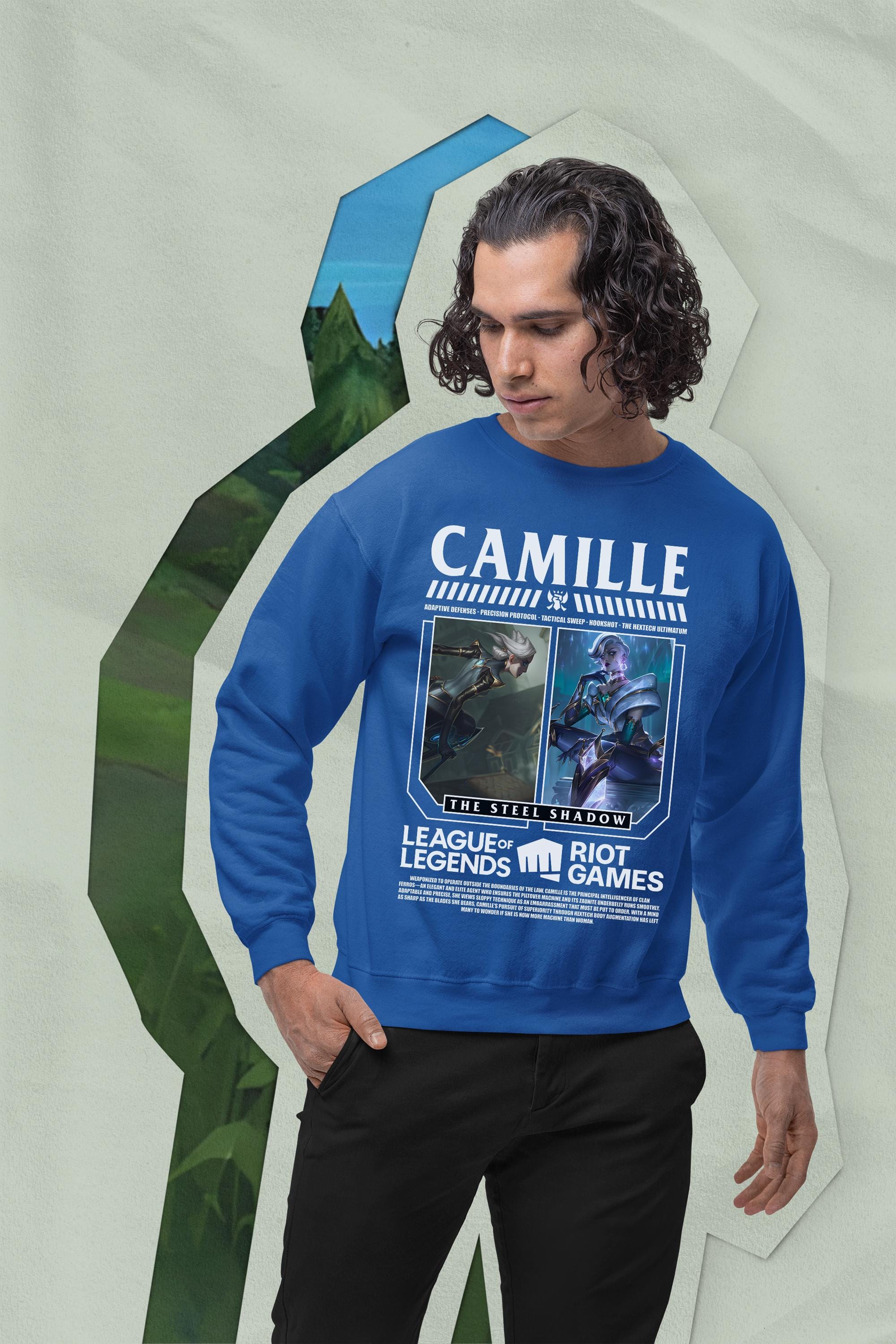 Camille League of Legends Sweatshirt | Unisex Gaming Pullover ...
