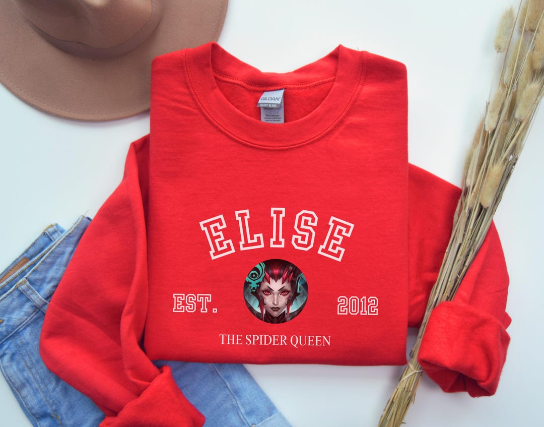 Elise Sweatshirt, League of Legends Sweater, Cozy Gamer Jumper, Lol ...