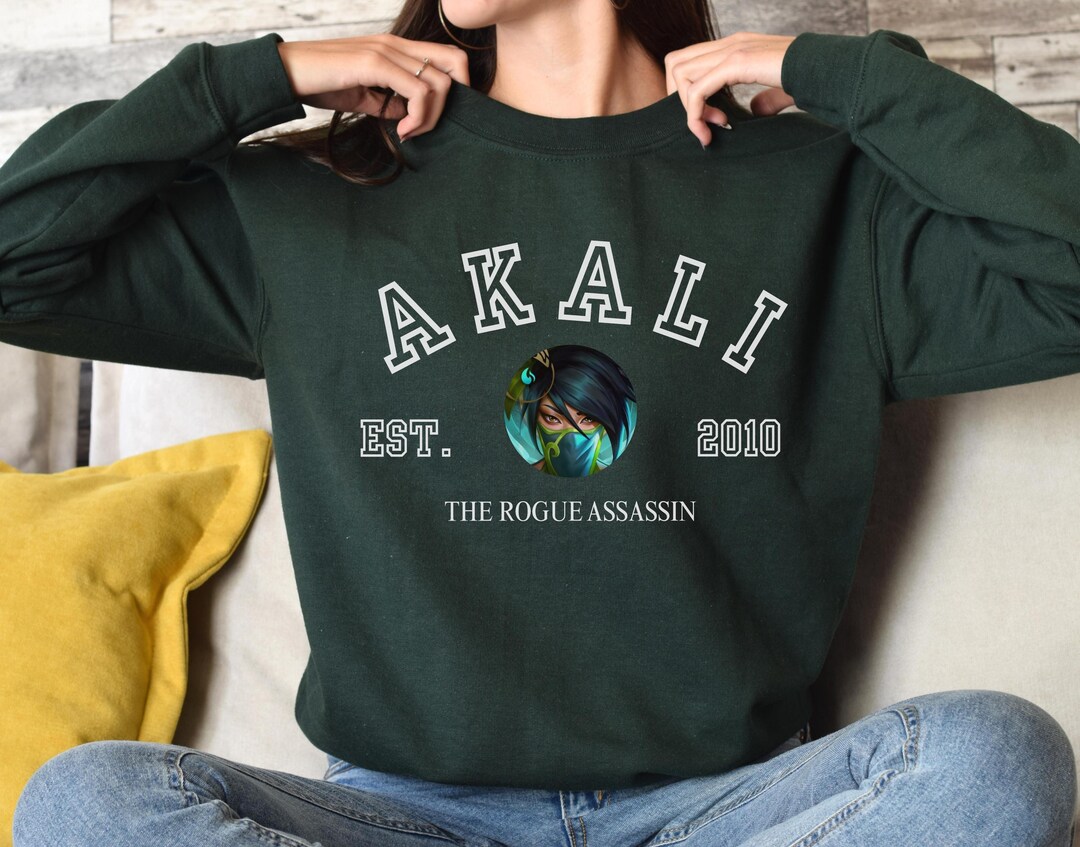 Sudadera Akali, suéter de League of Legends, suéter acogedor para ...