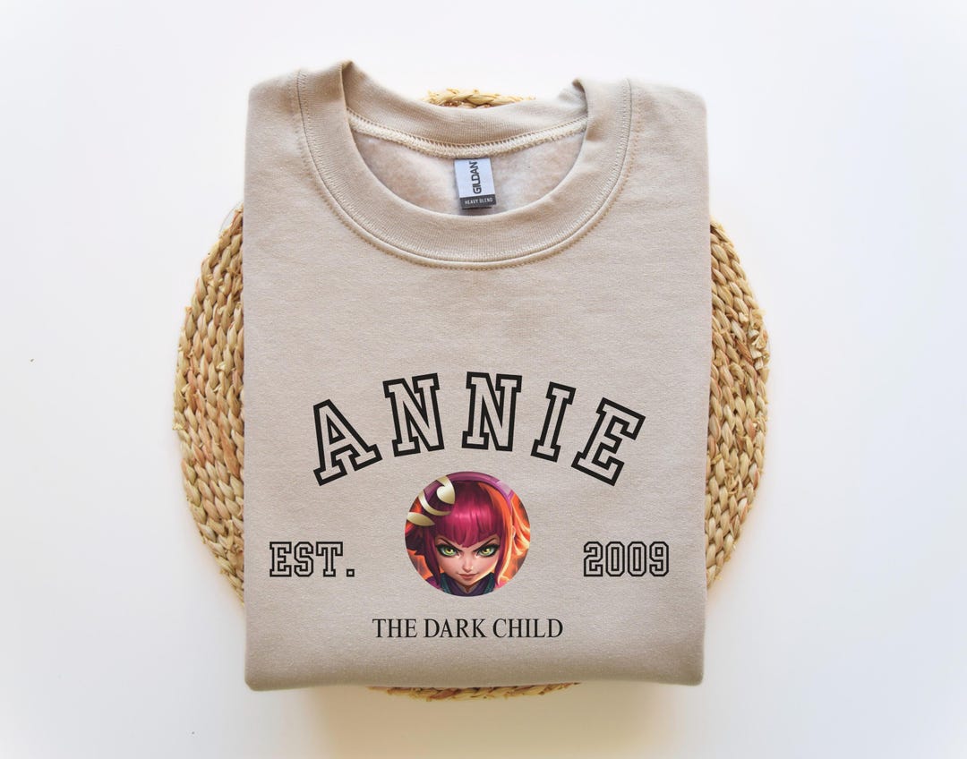 Annie Sweatshirt, League of Legends Sweater, Cozy Gamer Jumper, Lol ...