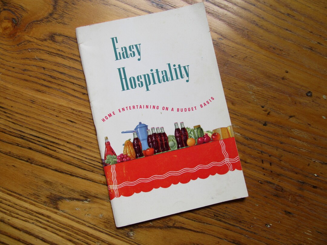 Vintage Coke, 1951 Easy Hospitality Recipe Booklet, Vintage Coca-cola ...