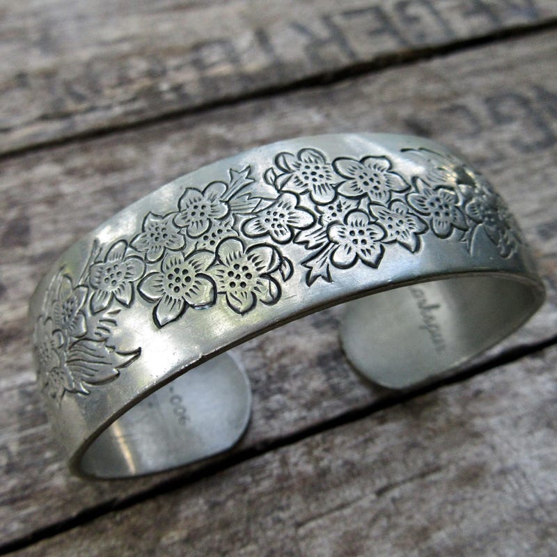 Pewter Bracelet - Etsy