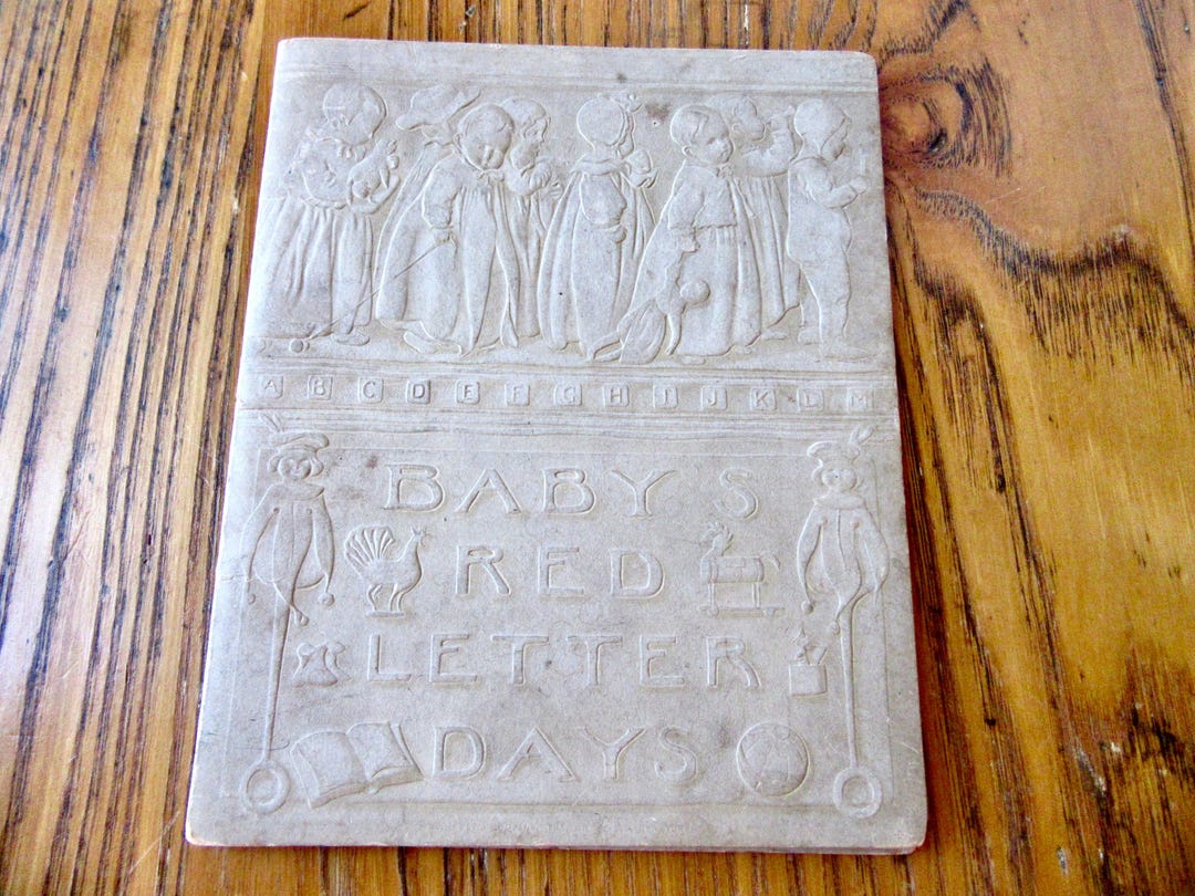 First Edition, 1901, Baby's Red Letter Day, Antique Baby Book,jessie ...