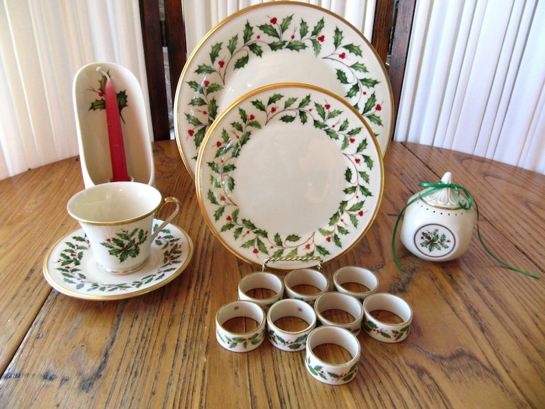 Vintage Lenox Holiday Dinnerware Collection, Your Choice, Lenox ...