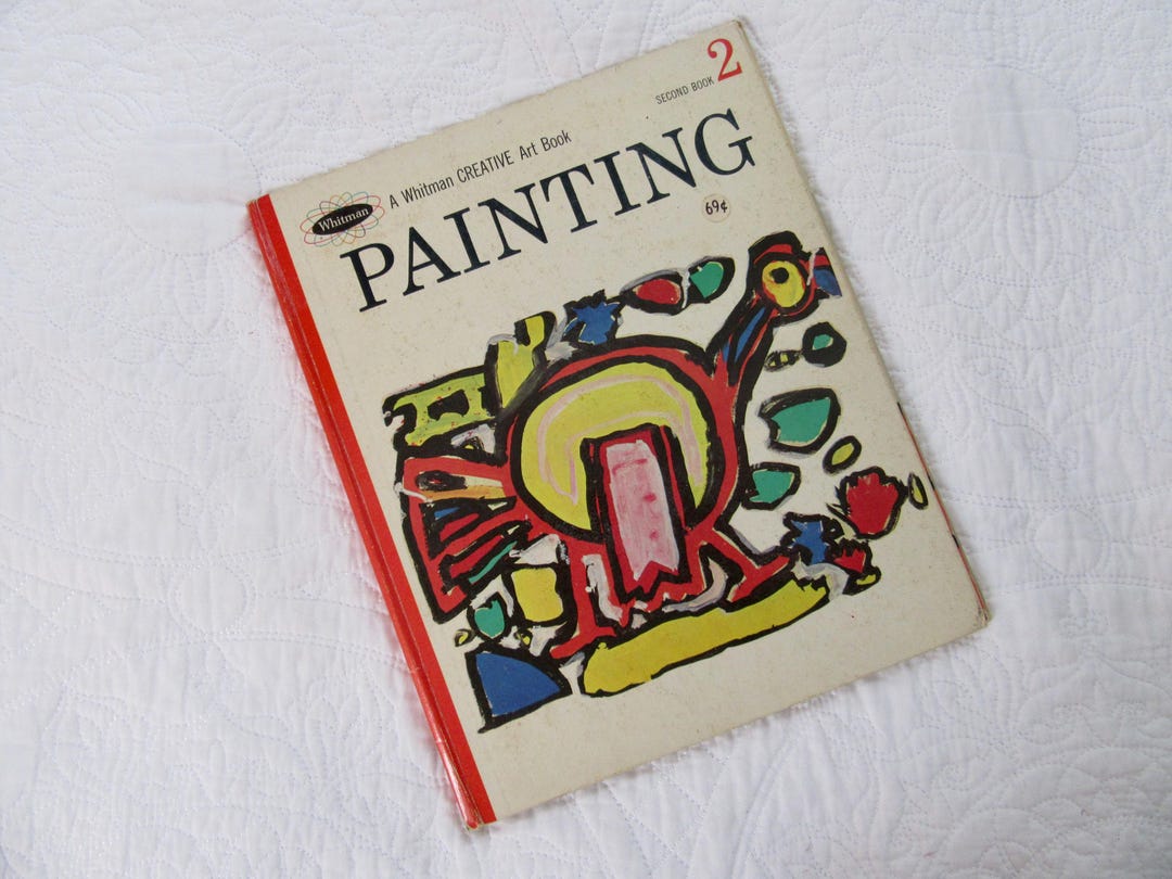 Vintage Children's Painting Art Book, Published 1966, A Whitman ...