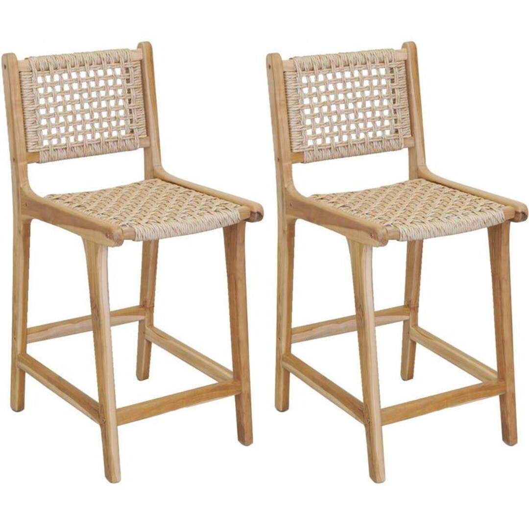 Set of 2 Bar Stools Set, Counter Stools , High & Low Kitchen Stools ...