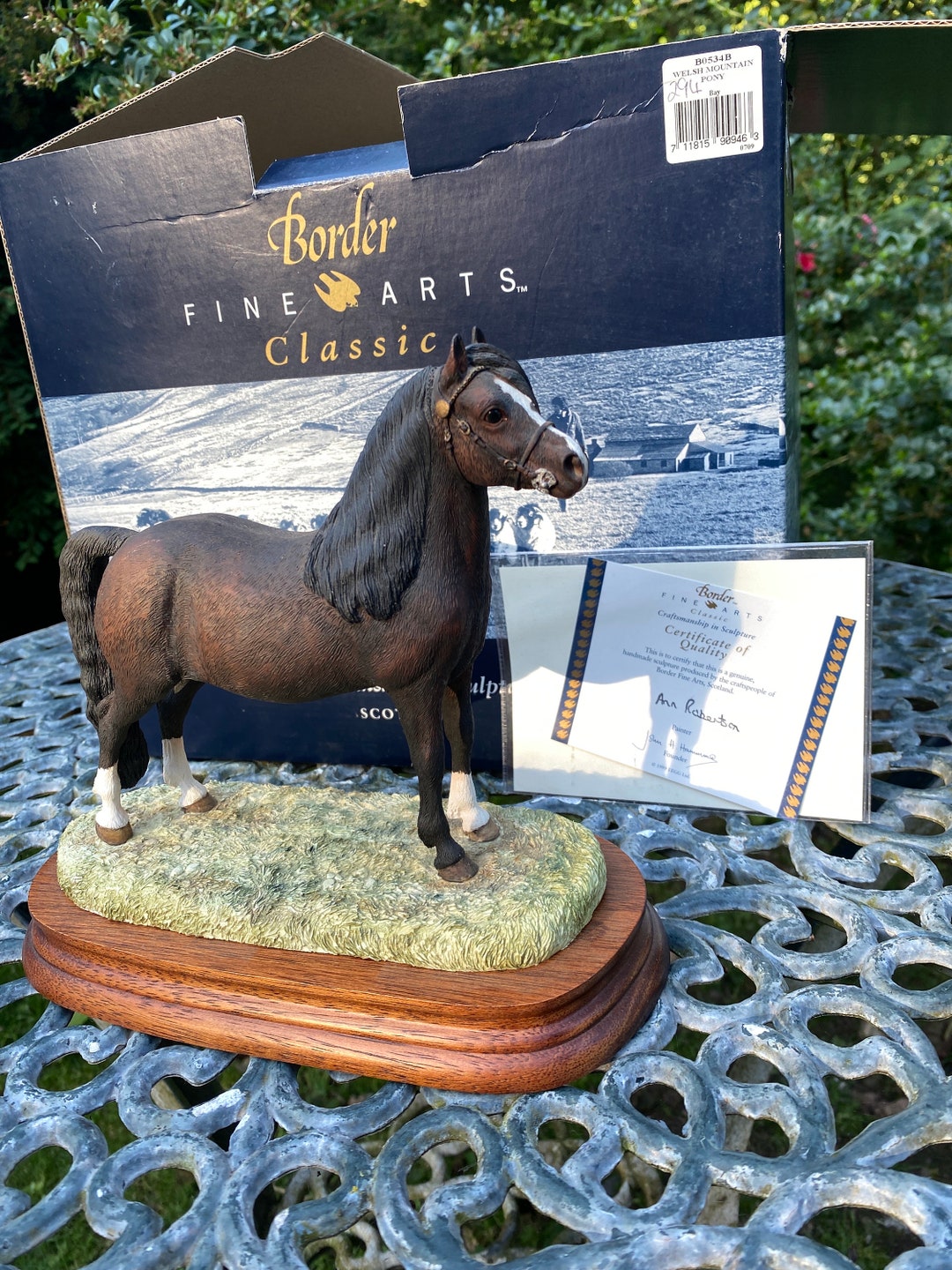 Border Fine Arts Welsh Mountain Pony B0534B by Anne Wall Limited ...