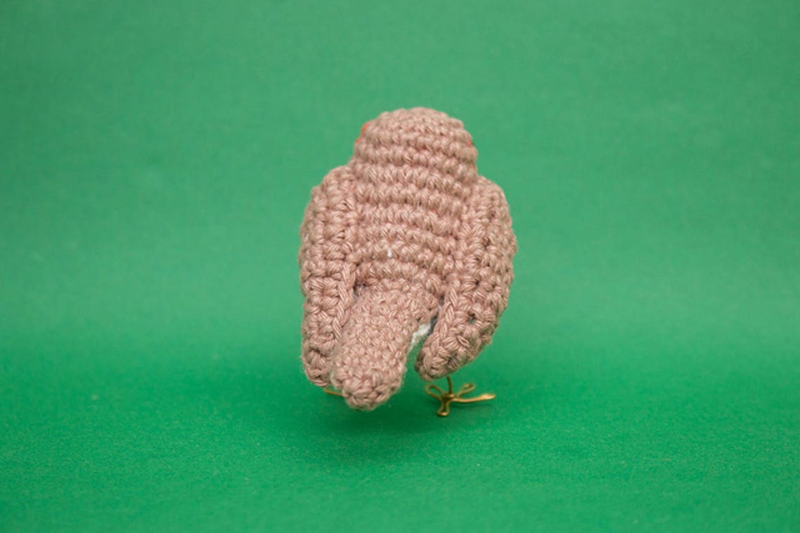 European Robin Crochet Pattern PDF, Bird Amigurumi, Cute Animal ...