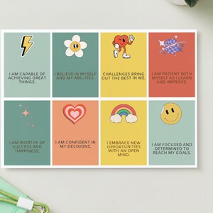TEACHER MADE Affirmation Cards for Students | Positive Quotes ...