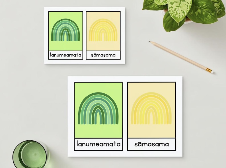 TEACHER MADE Samoan Colour Flashcards | Gagana Samoa | Printable ...