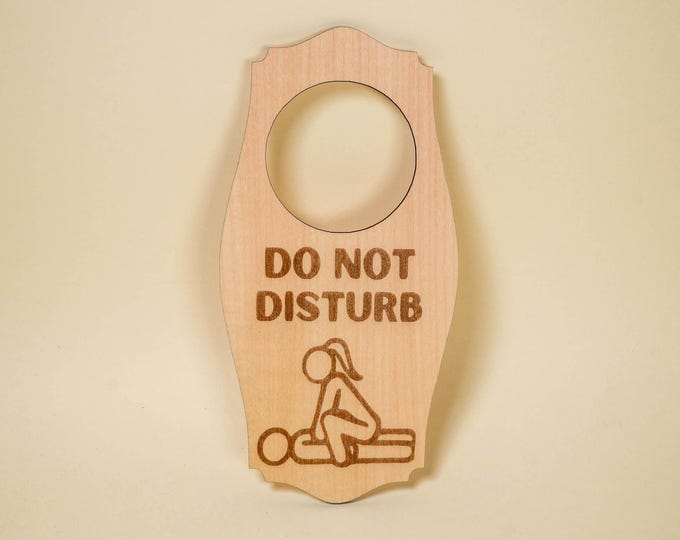 Please Do Not Disturb Studying Studying Sign. Wood, Hand Painted, Vinyl ...