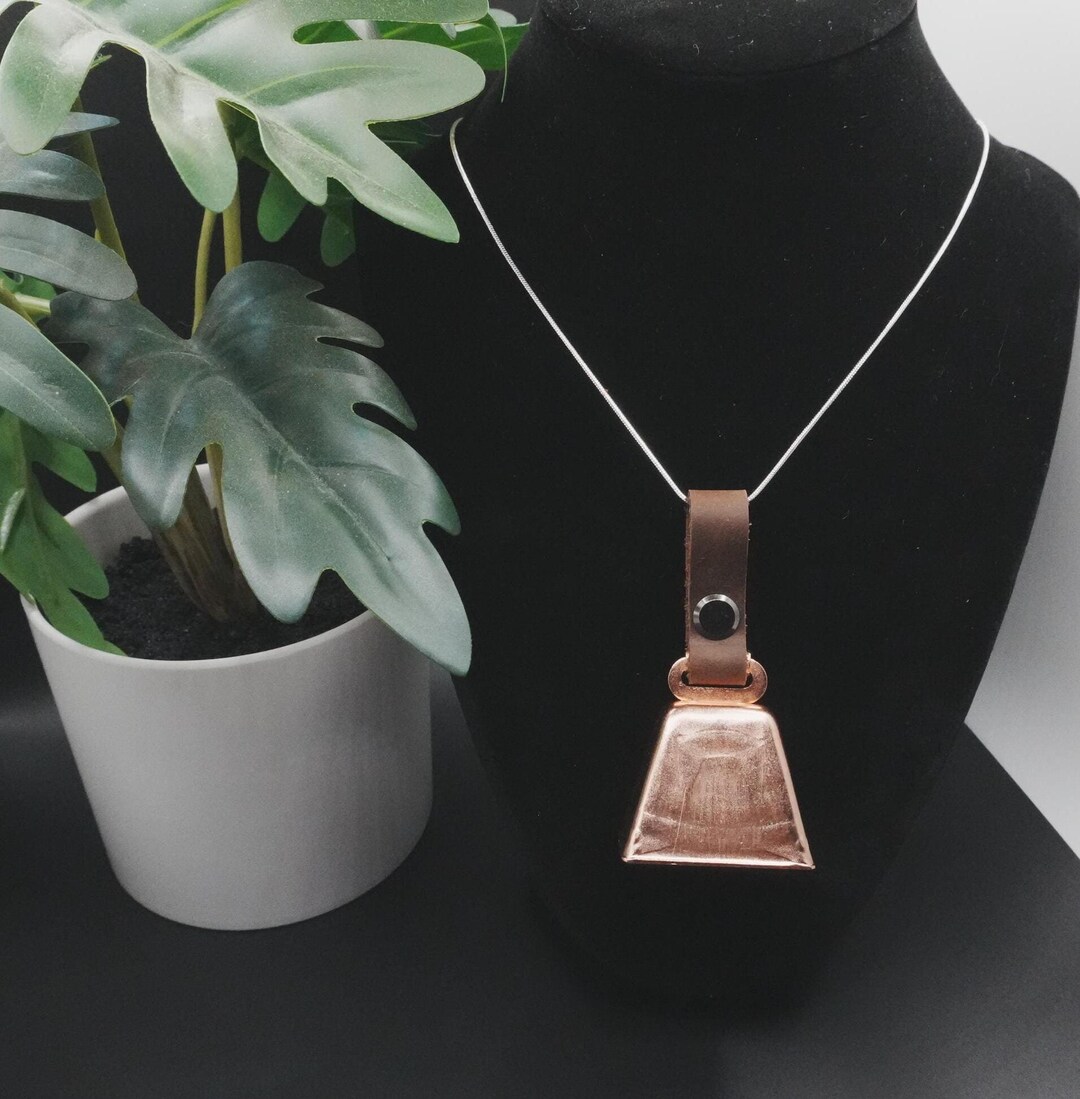 Rustic Cowbell Necklace for Submissive Cowgirls With Medium-sized Cow ...
