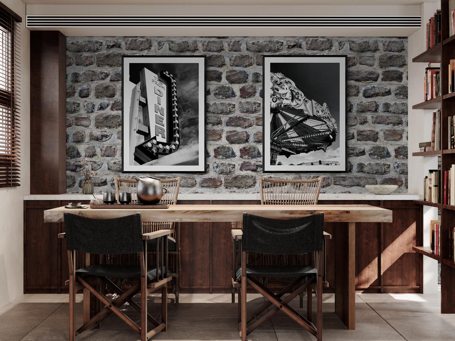 Framed Original Photograph, the Prom Diner, Boscombe Beach, Dorset. - Etsy