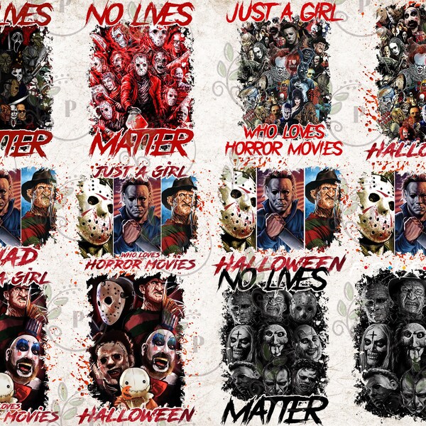 Horror Characters - Etsy