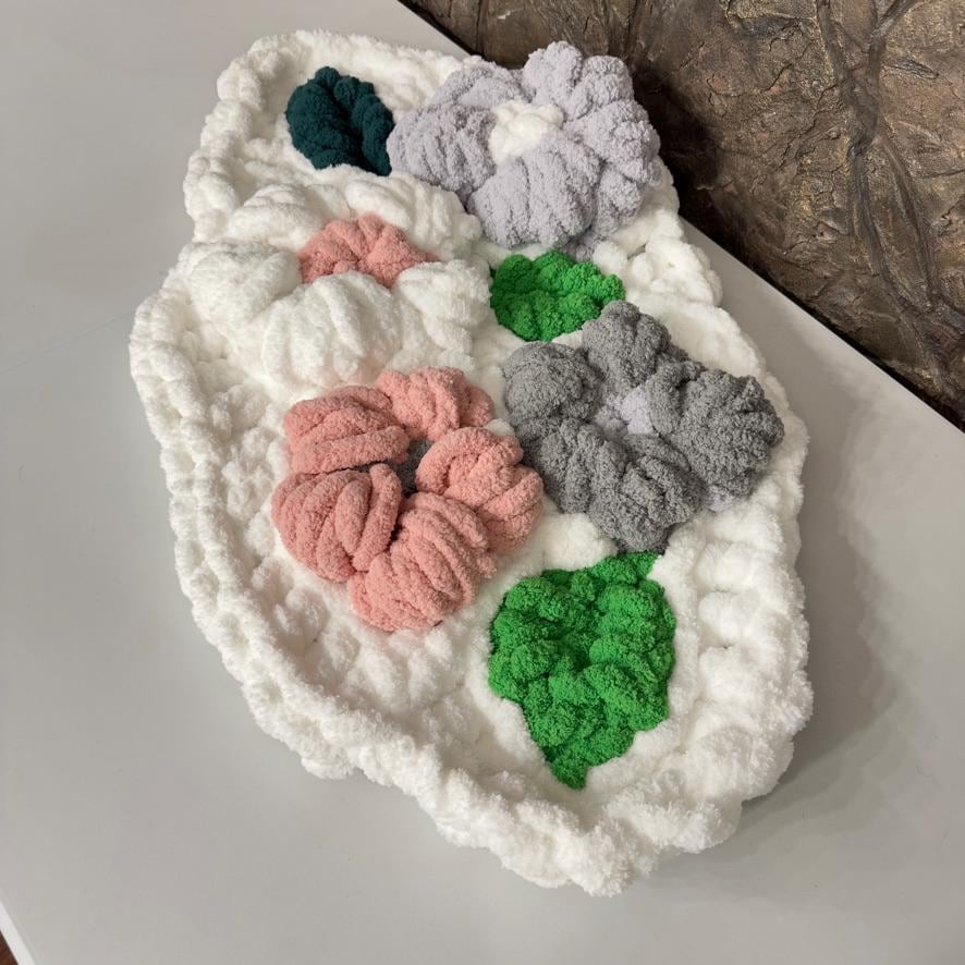 Chenille Rug Knitting Pattern: Fluffy Home Decor (PDF Pattern) - Etsy