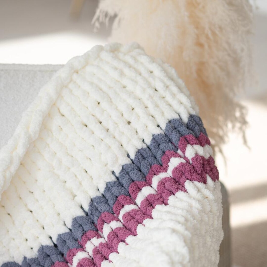 Give a Blanket to a Girl. A Soft, Voluminous Blanket Made From Thick ...