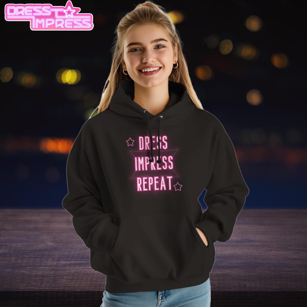 Roblox Dress to Impress Hoodie for Kids, Roblox Merch Hoodie, Roblox ...