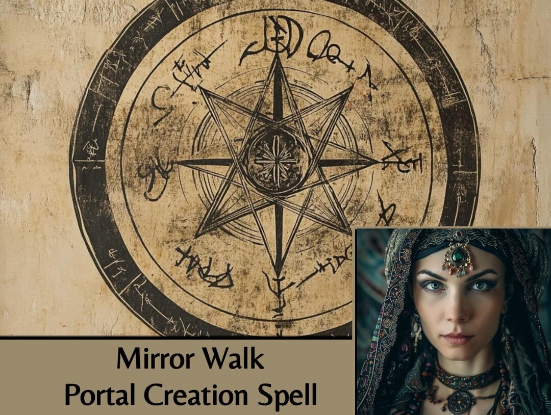 Mirror Walk Spell Teleportation Ability - Etsy