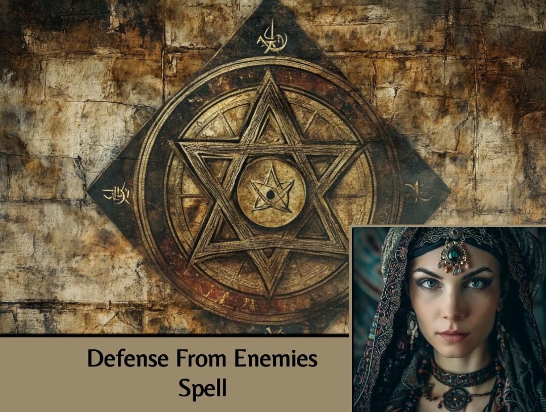 Enemy Defense Spell Defend Yourself From Human and Spirit Enemies - Etsy