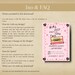 Girls Just Wanna Have Fun Birthday Invitation Birthday Party Invitation ...