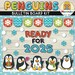 Happy New Year 2025 Bulletin Board Printable | Penguins Bulletin Board ...