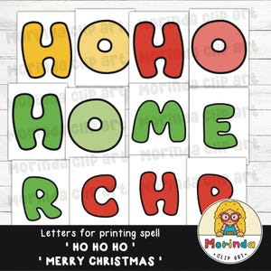 Merry Christmas Bulletin Board Printable | Santa Claus | Winter ...