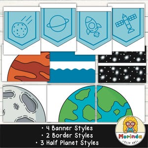 Welcome Back to School Bulletin Board Printable Outer Space Bulletin ...