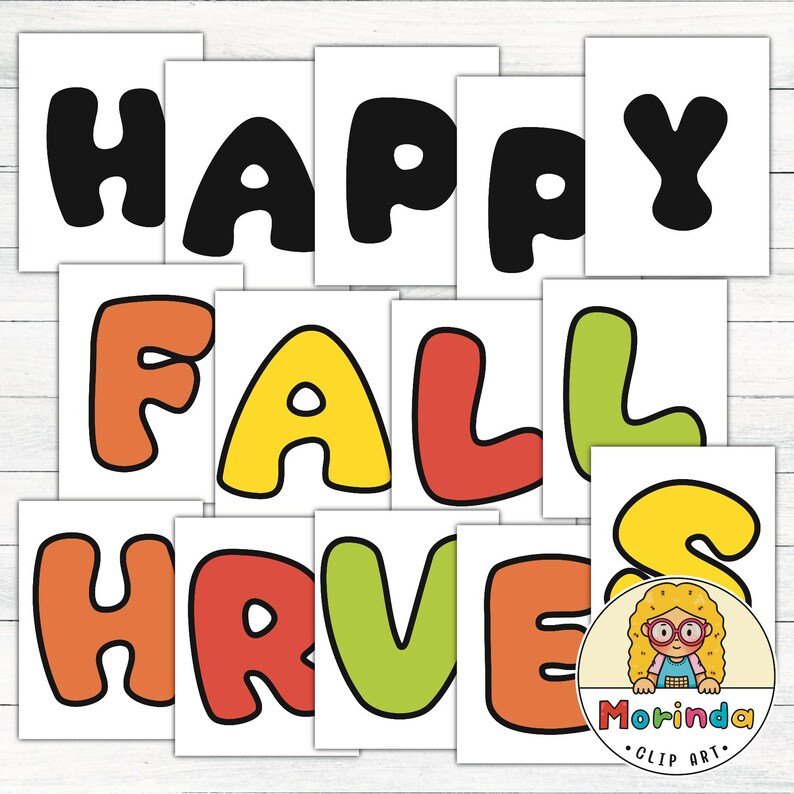 Fall Bulletin Board Printable Harvest Bulletin Board Door Classroom ...
