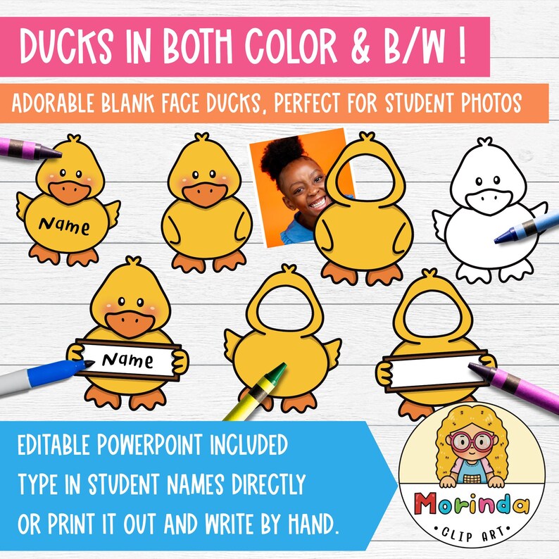 Ducks Spring Bulletin Board Kit Printable, March & April Classroom Door ...