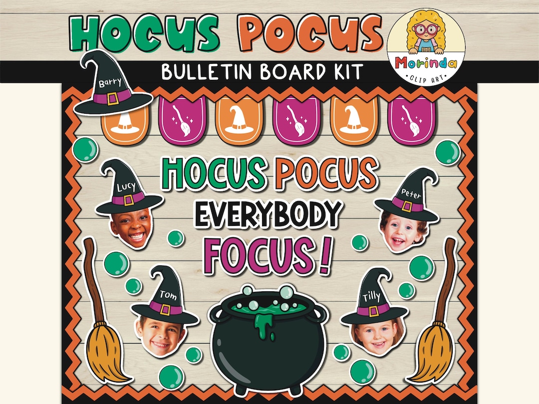Halloween Witch Bulletin Board Printable | Hocus Pocus | I Smell ...