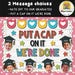 End of Year Graduation Bulletin Board Printable | Graduation Cap ...